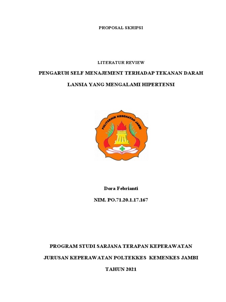 Cover, Kata Pengantar Abstrak, Keaslian Penelitian-1.Docx Dora | PDF | Kesehatan Holistik