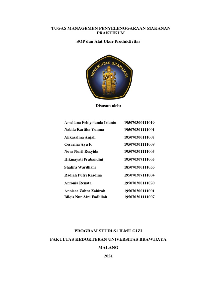 TM 3 - Revisi Lap SOP | PDF