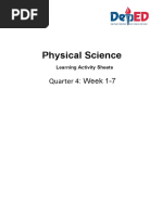 Physical Science - Q4 Module 1 For Students | PDF | Eclipse | Moon