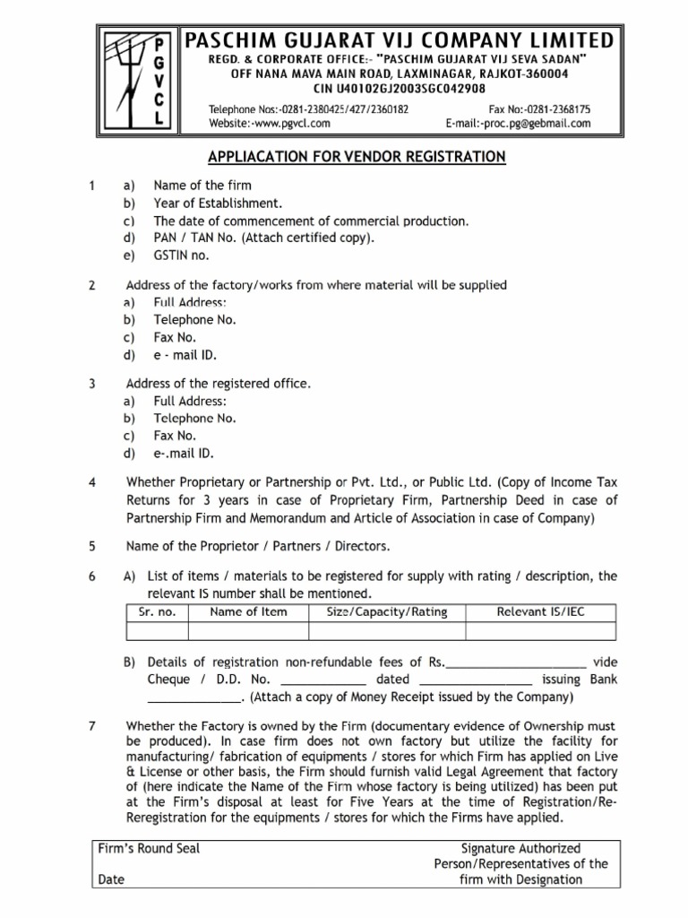 Paschim Gujarat Vij Company LTD | PDF
