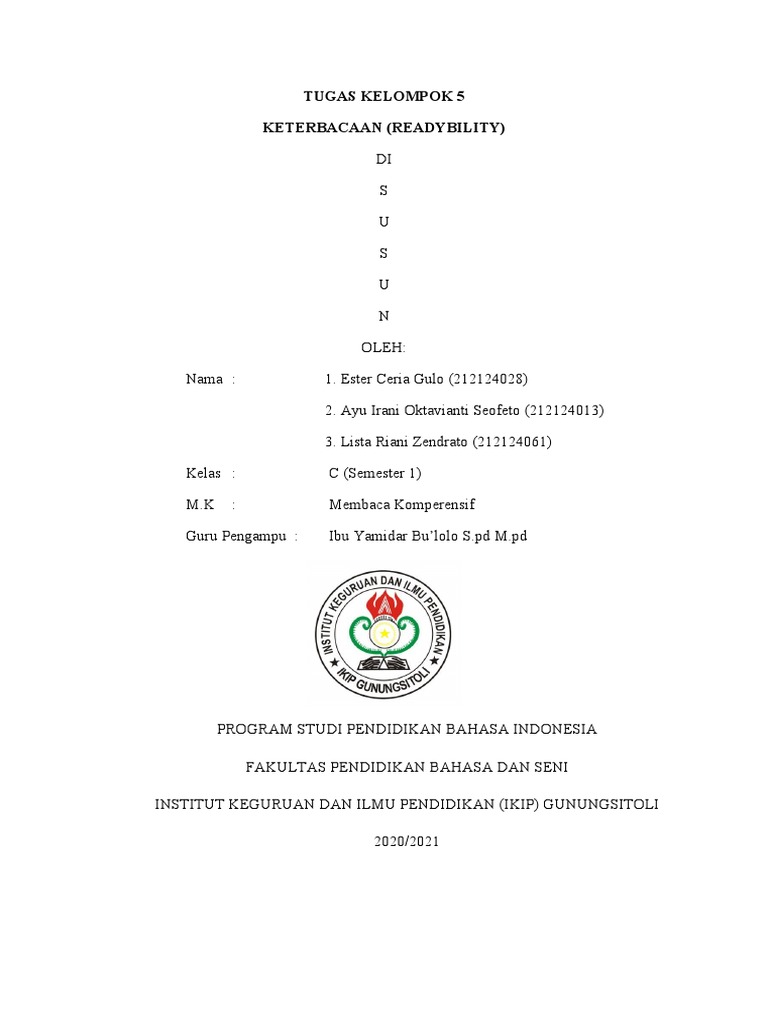 Keterbacaan dalam Pendidikan | PDF