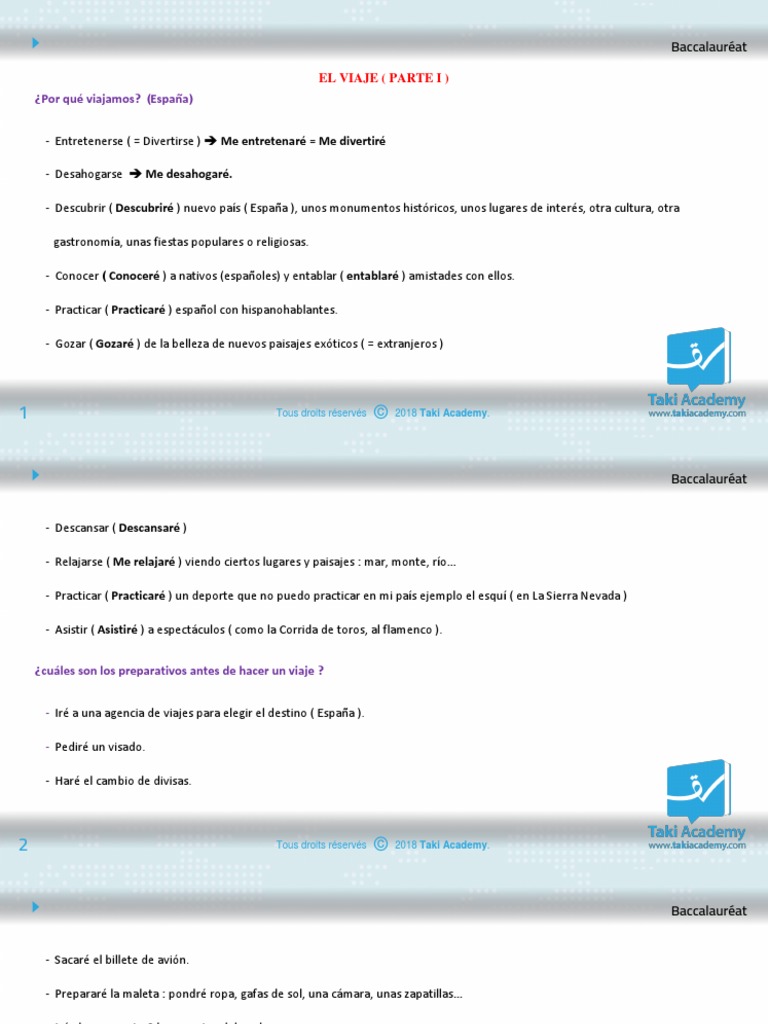 Cours Espagnol | PDF