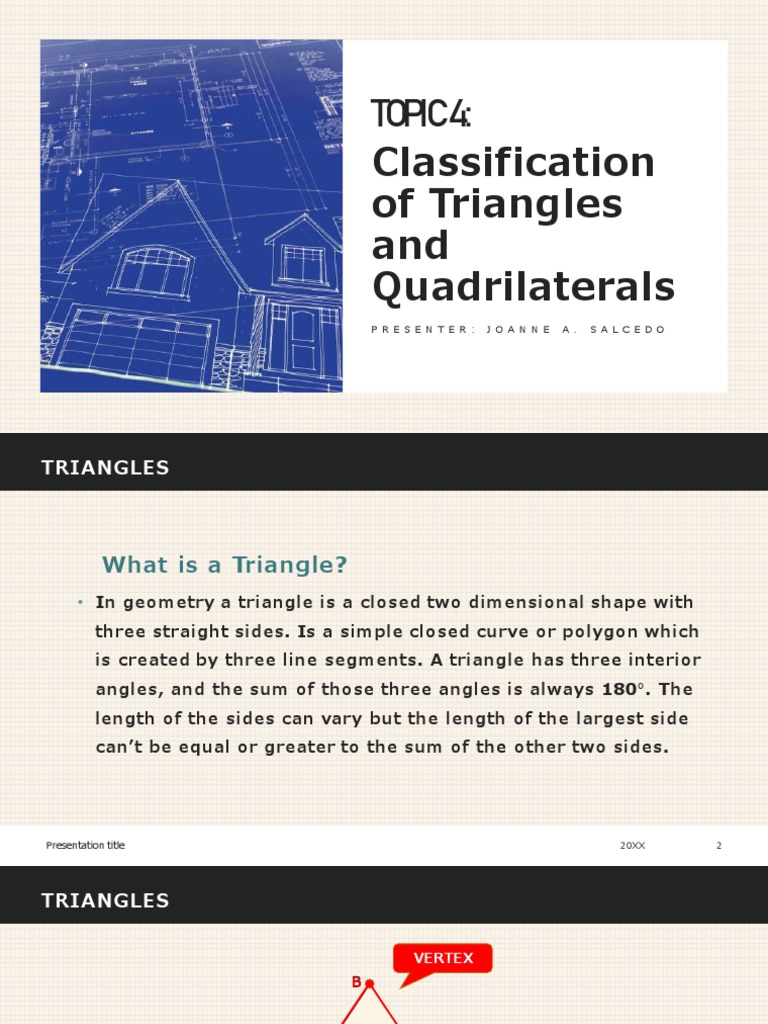 Classifying triangles and quadrilaterals (35 characters | PDF ...
