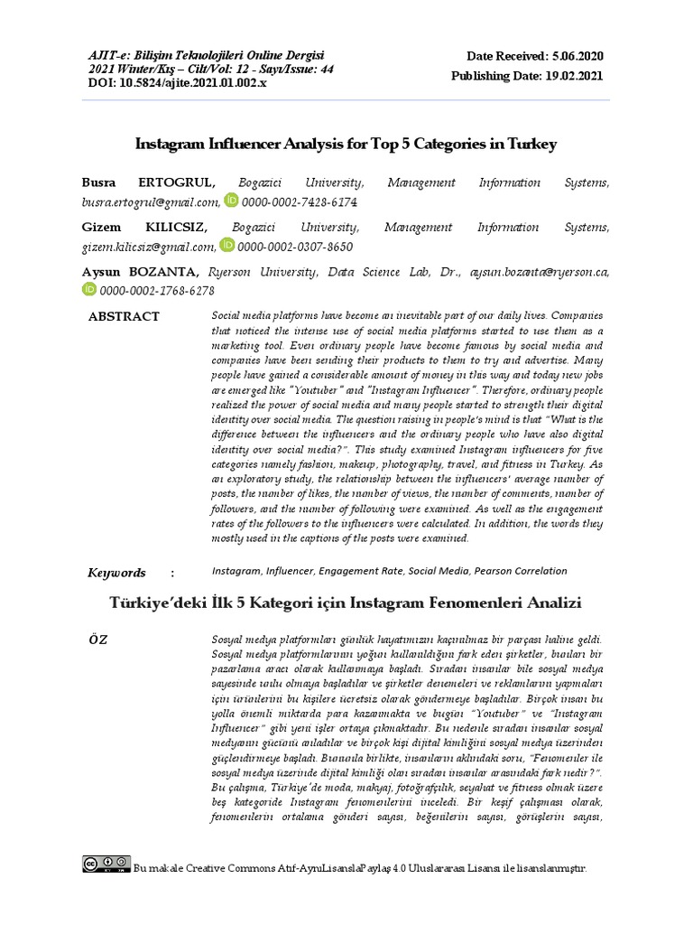 Instagram Analysis Categories | PDF | Social Media | Popular Culture ...