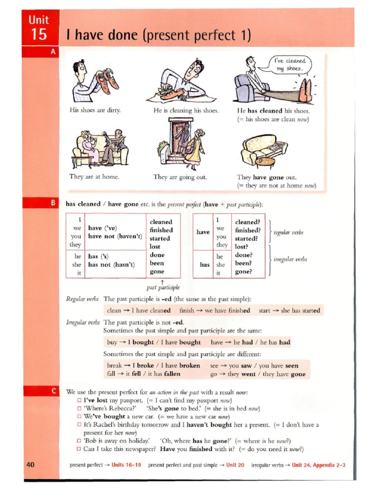 Present Perfect - Extra Practice | PDF