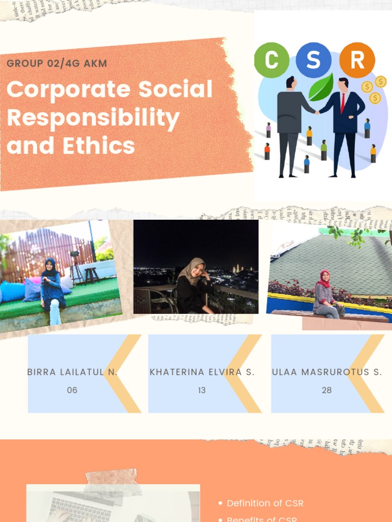 EBGCG-4G - (6,13,28-G2) 2nd Corporate Social Responsibility (CSR) and ...