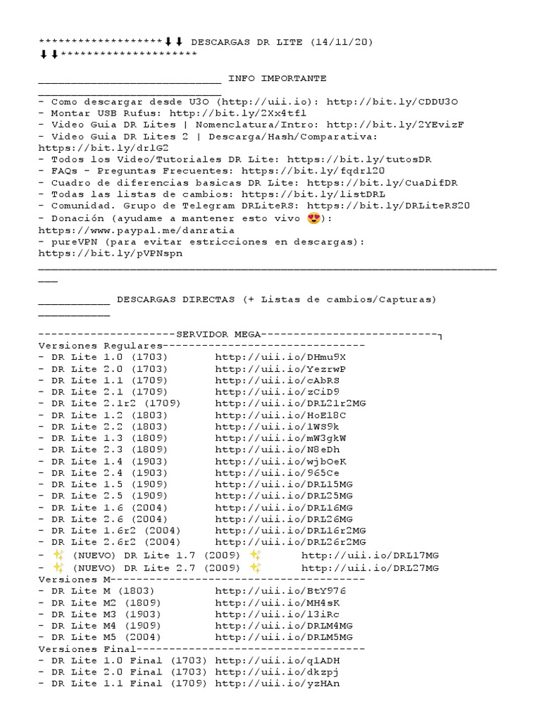 DR Lite Download Guide | PDF | Computers