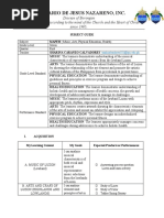 SCAT6 Instructions v9 | PDF | Concussion | Foot