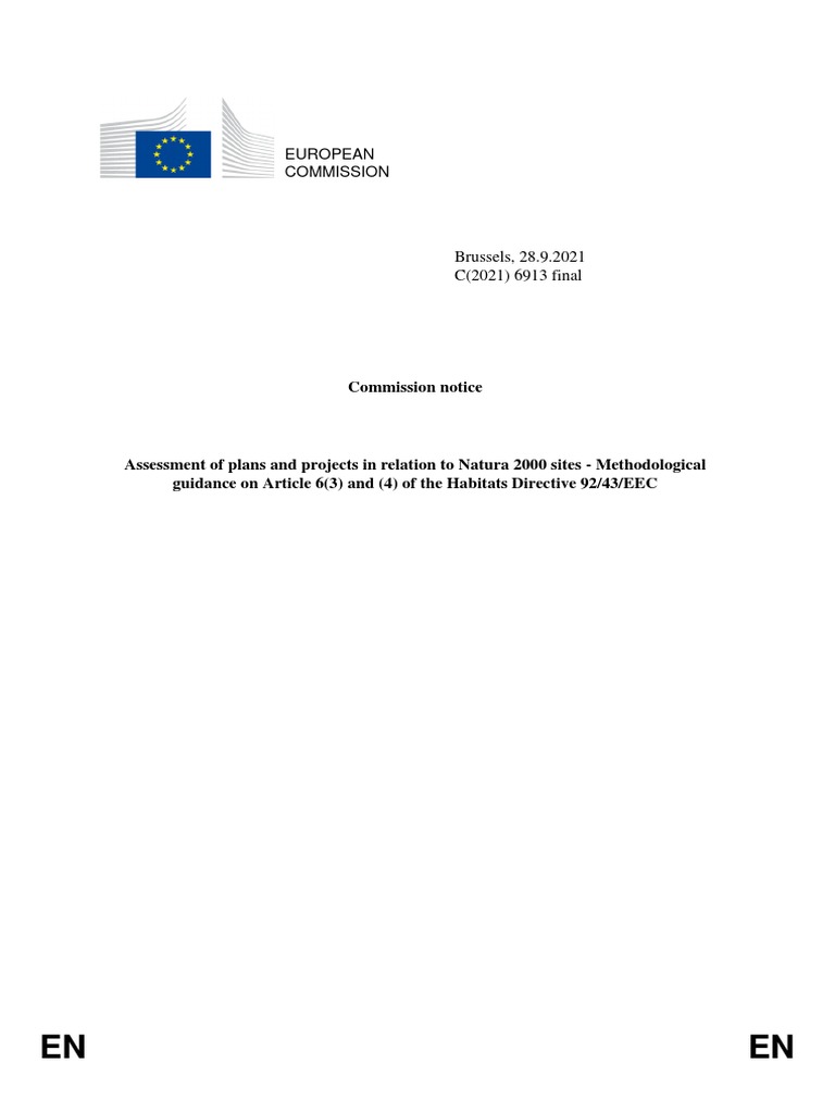 EN EN: European Commission | PDF | Environmental Impact Assessment ...