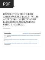 Ambrolex | PDF | Bioavailability | Pharmacokinetics