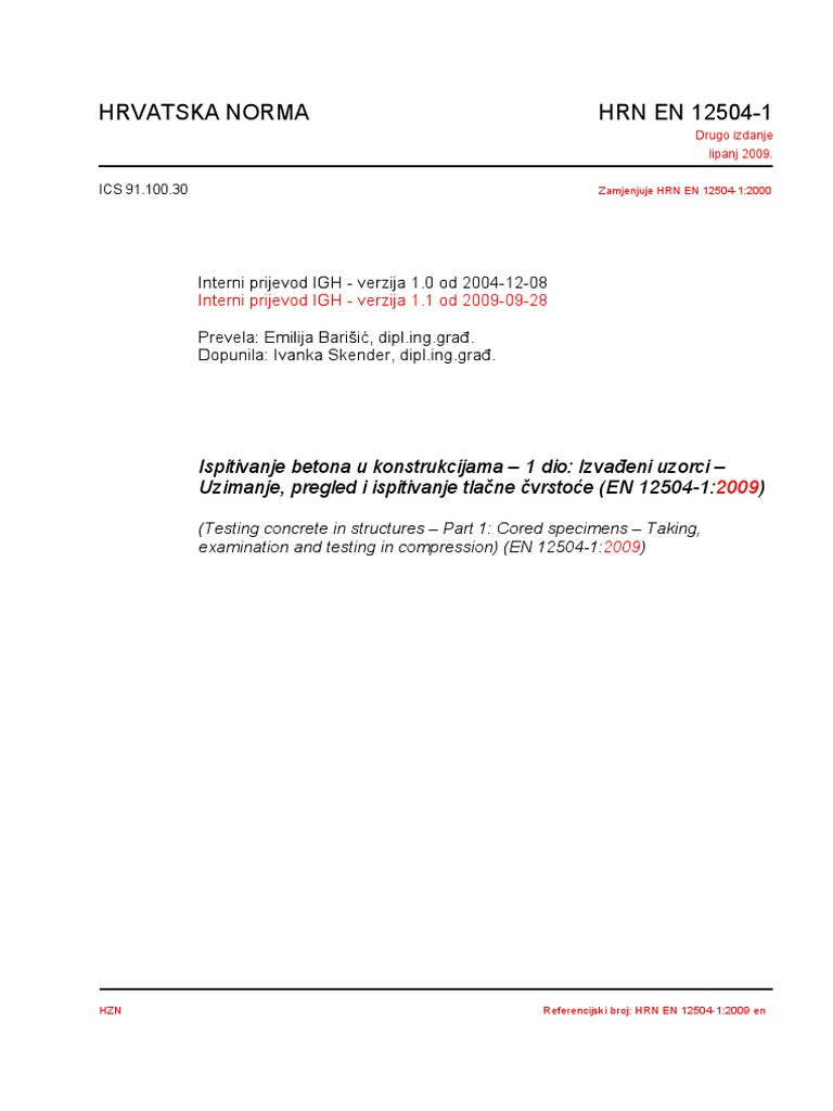 En 12504-1 - 2009 | PDF