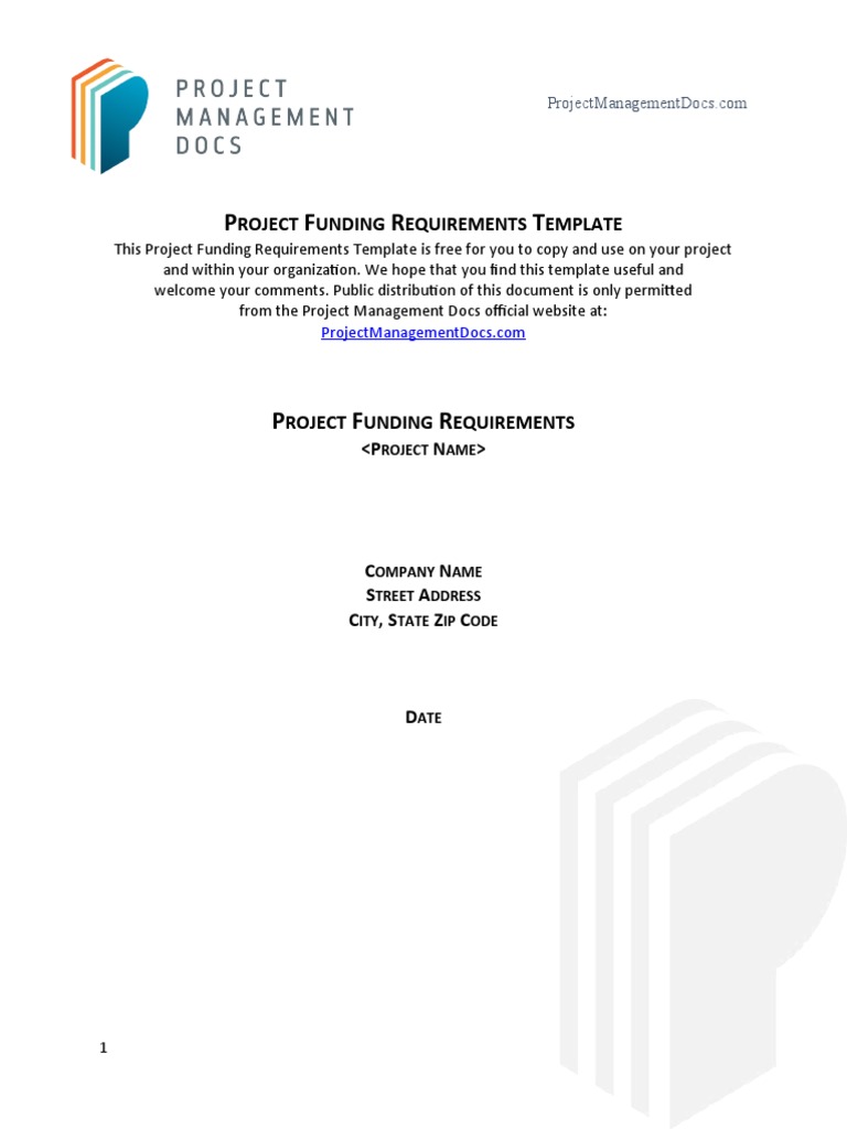 Project Funding Requirements | PDF | Project Management | Economies
