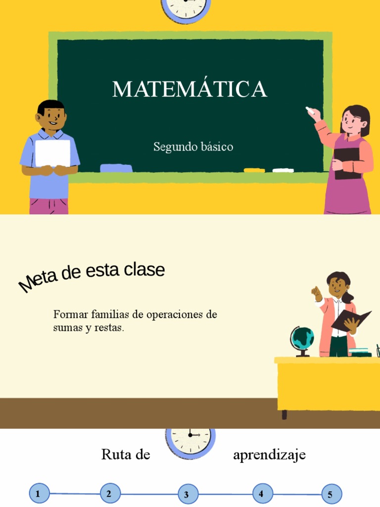 Ejercicios de Familia de Operaciones 2° Básico | PDF | Aprendizaje ...