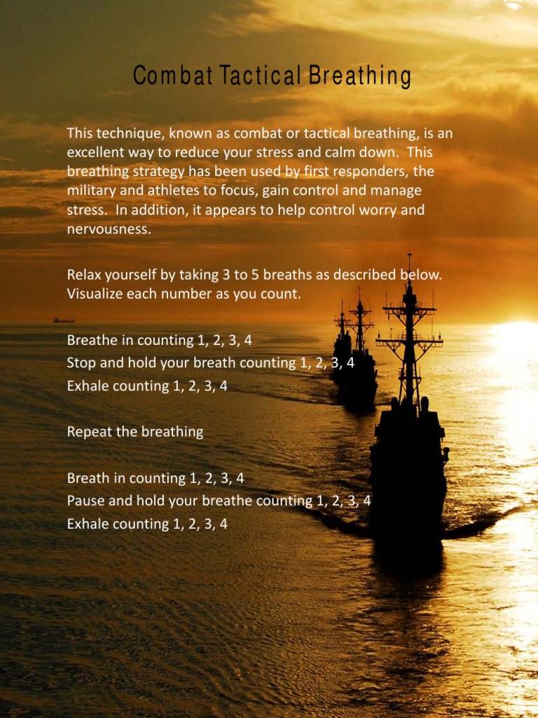 Combat Tactical Breathing | PDF | Career & Growth | Self-Improvement