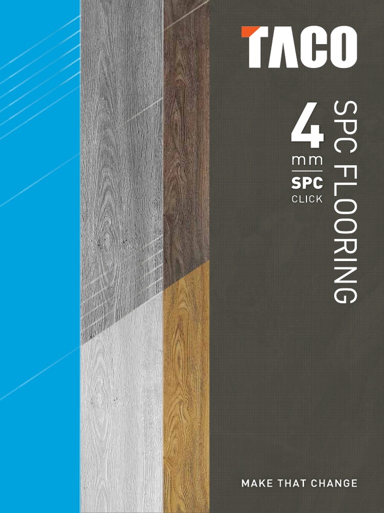 TACO SPC Flooring 4mm - E-Catalogue | PDF