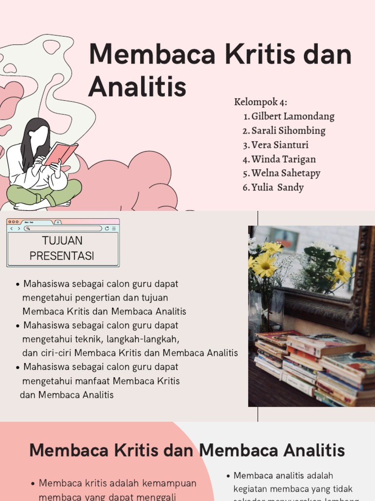 Membaca Kritis dan Analitis: Teknik dan Manfaat | PDF | Karier & Perkembangan