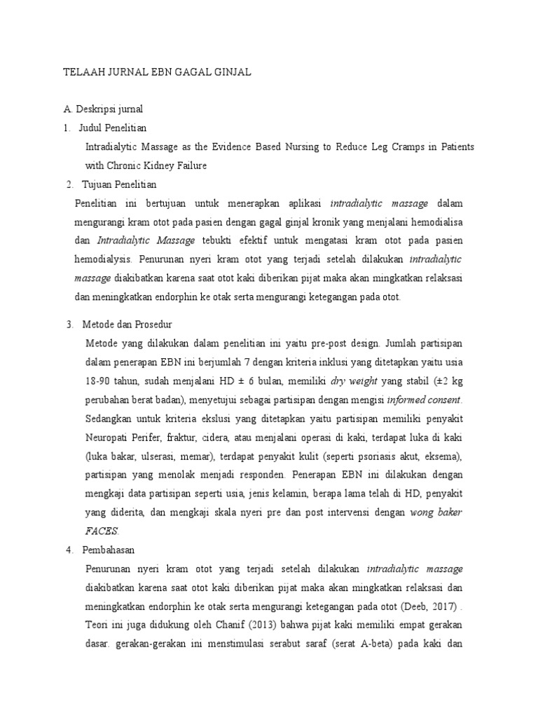 Telaah Jurnal Ebn | PDF