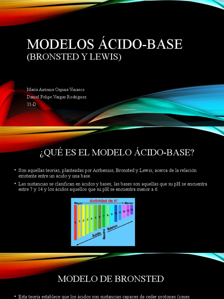 Modelos ácido-base | PDF | Ácido | Química analítica