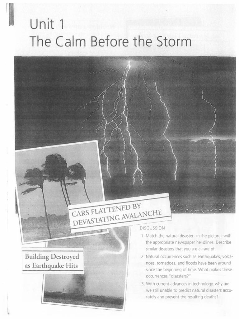 04 - Calm Before The Storm | PDF | Natural Disasters | Tornadoes