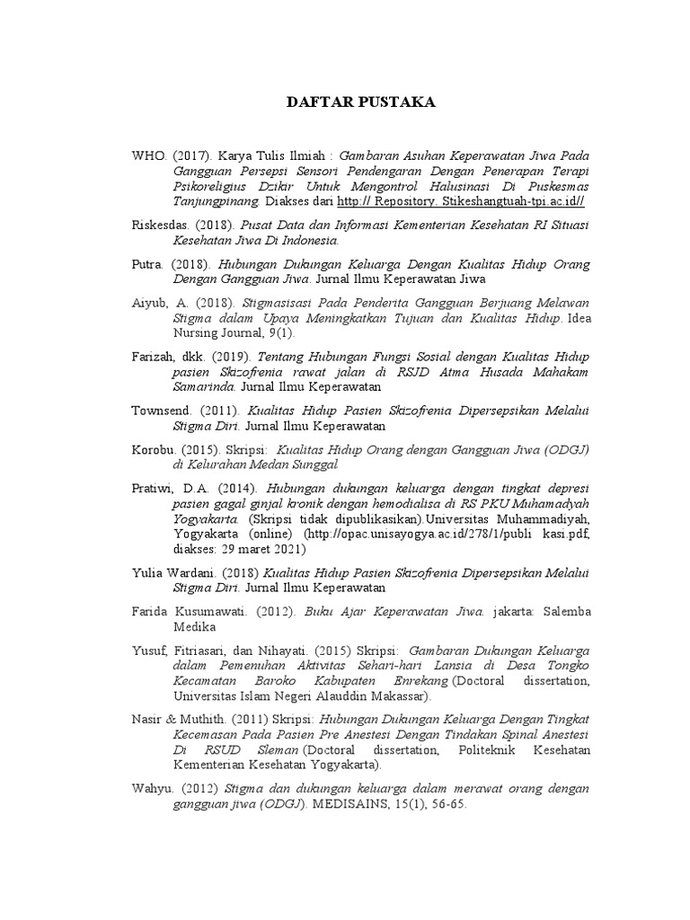 DAFTAR PUSTAKA PROPosal | PDF