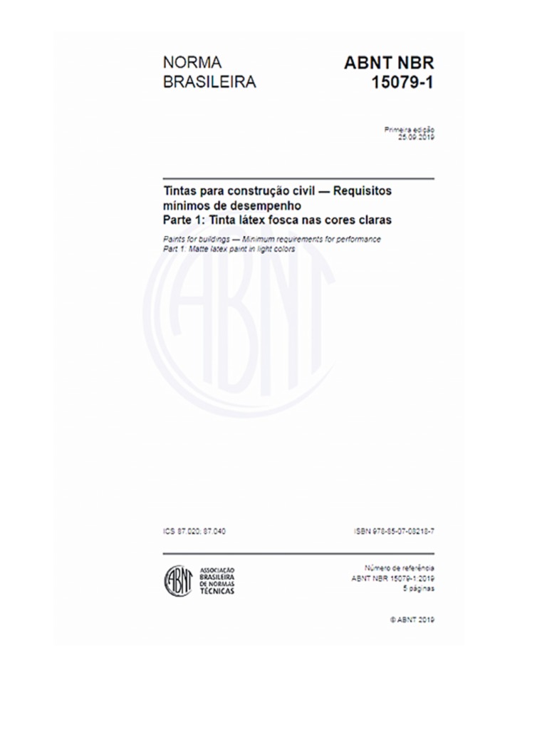 NBR 15079 1e2 | PDF