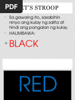 Rubrics para Sa Maikling Dula-Dulaan | PDF