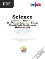 Earth Life Science Q1 Module 1 | PDF | Formation And Evolution Of The Solar System | Planets