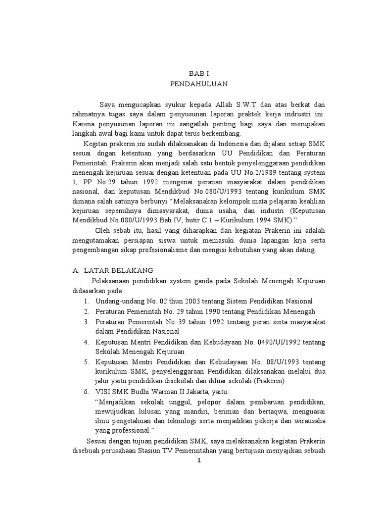 Isi, Bab 2,3,4 | PDF