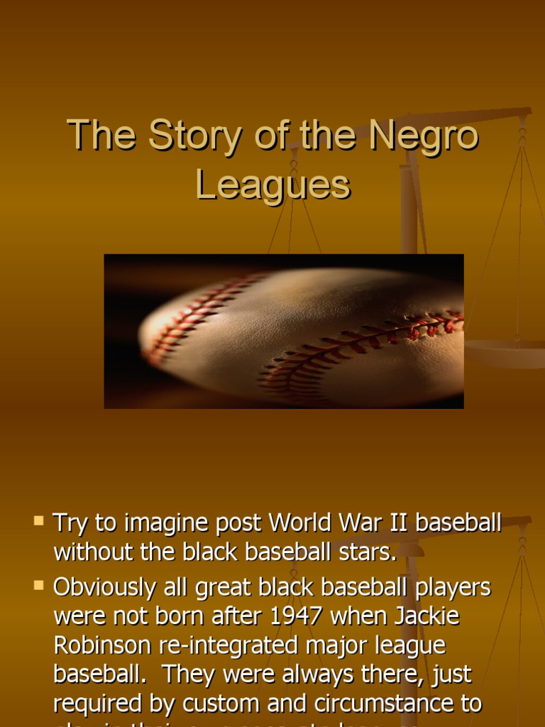 The Rise and Fall of the Negro Leagues: A History of Black Baseball ...