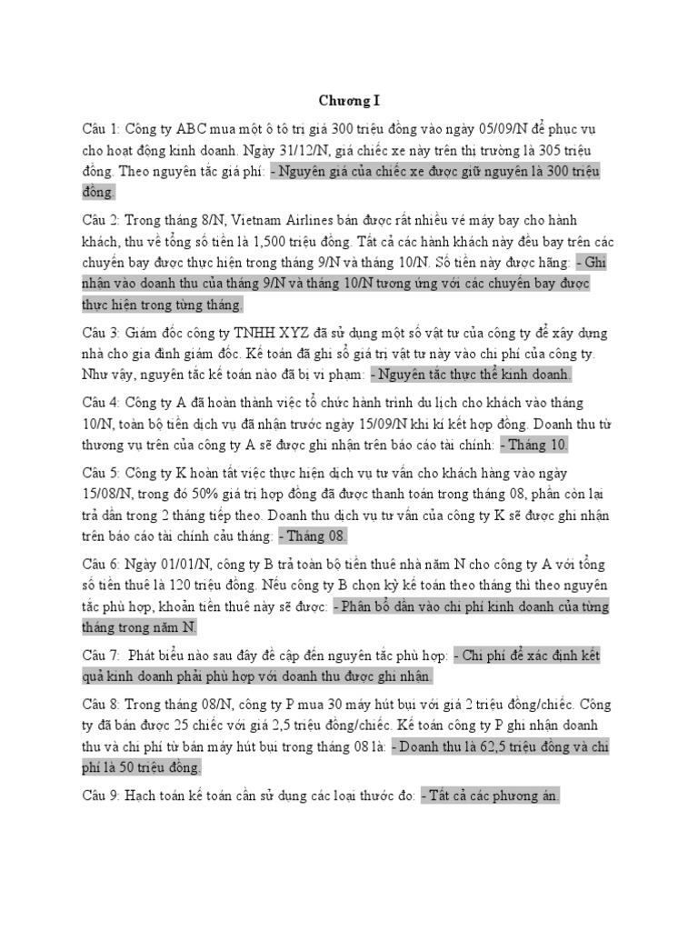 Trắc-nghiệm-NLKT | PDF