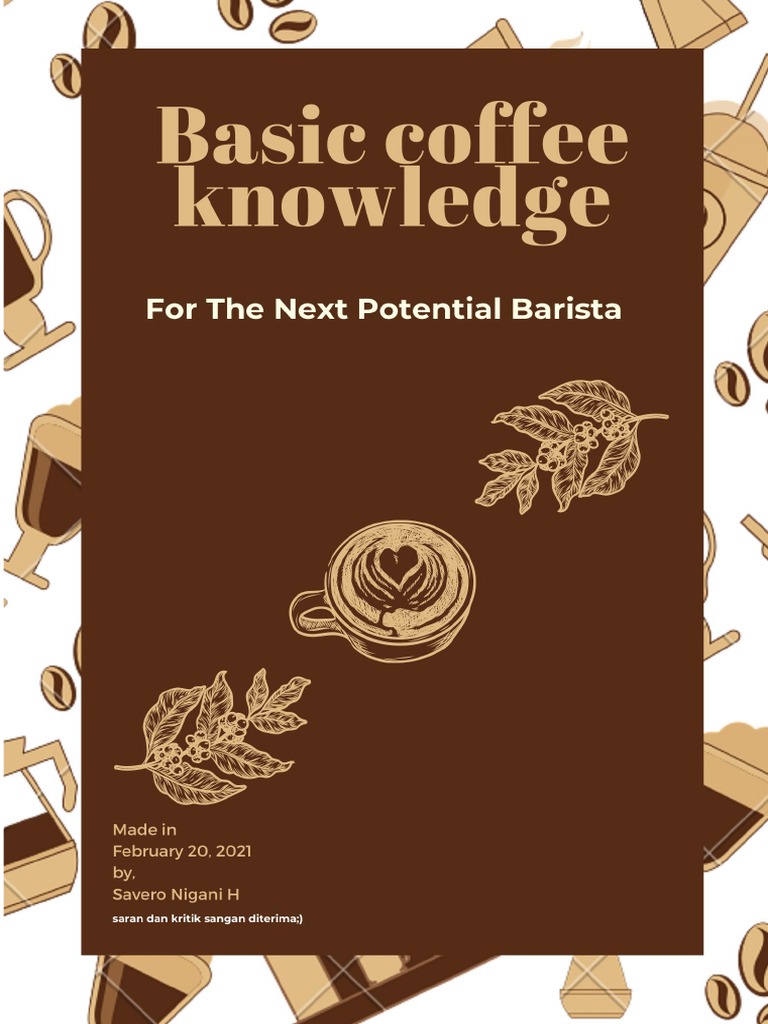 Basic Coffee Knowledge | PDF