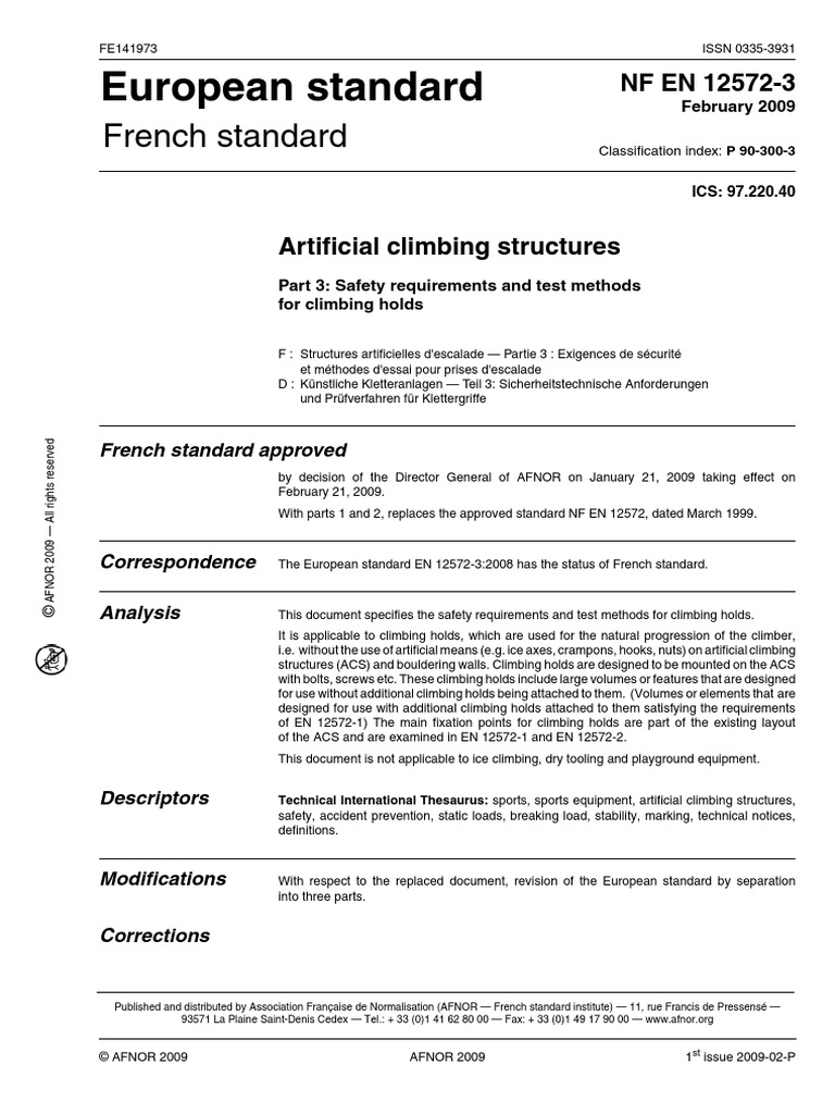 Afnor Standards | PDF
