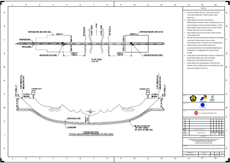 TYPICAL MAJOR RIVER CROSSING PE PIPE (HDD) | PDF