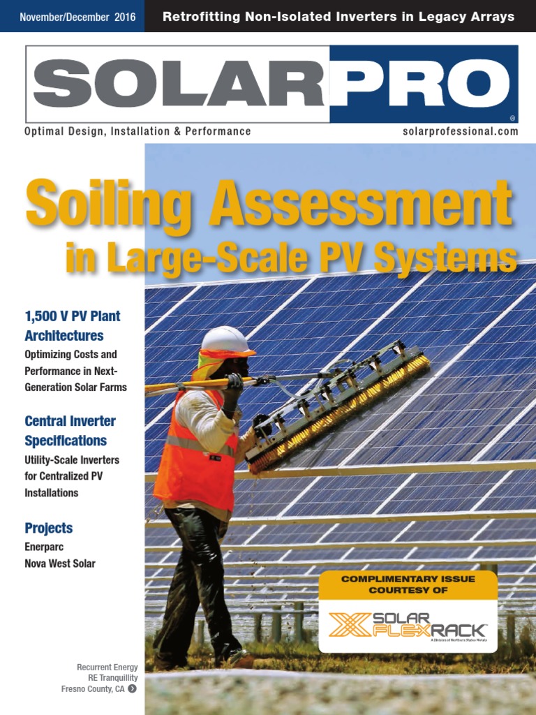 Soiling Assessment: in Large-Scale PV Systems | PDF | Photovoltaic ...