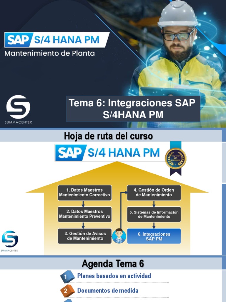 Tema 6 - SAP S4 HANA PM - Summa Center - Integraciones SAP S4HANAPM ...