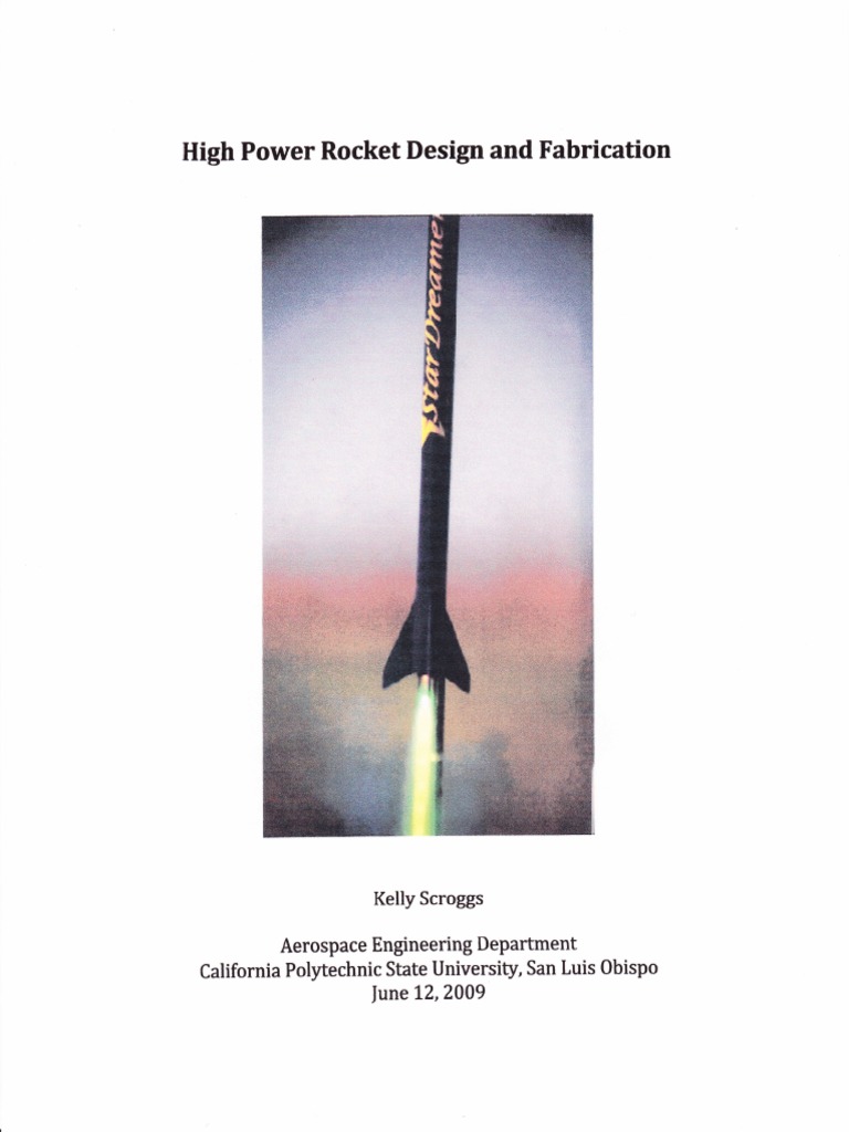 High Power Rocket Design and Fabrication | PDF | Fiberglass | Materials