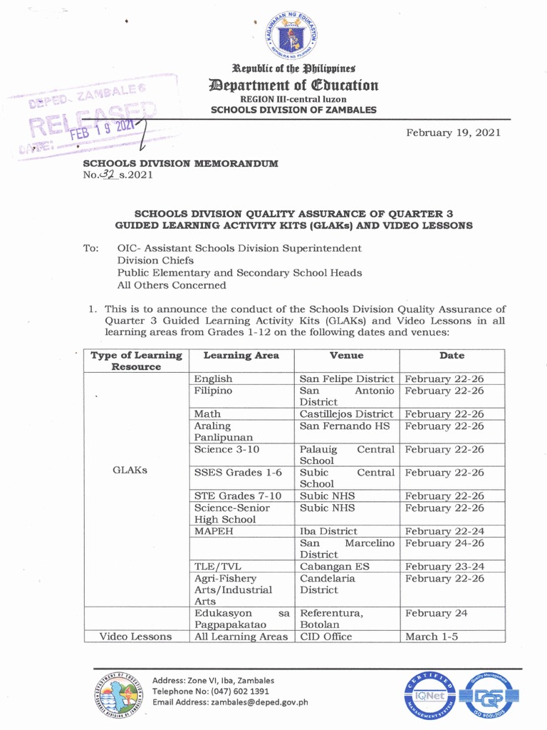 SDM No. 32, S. 2021 | PDF