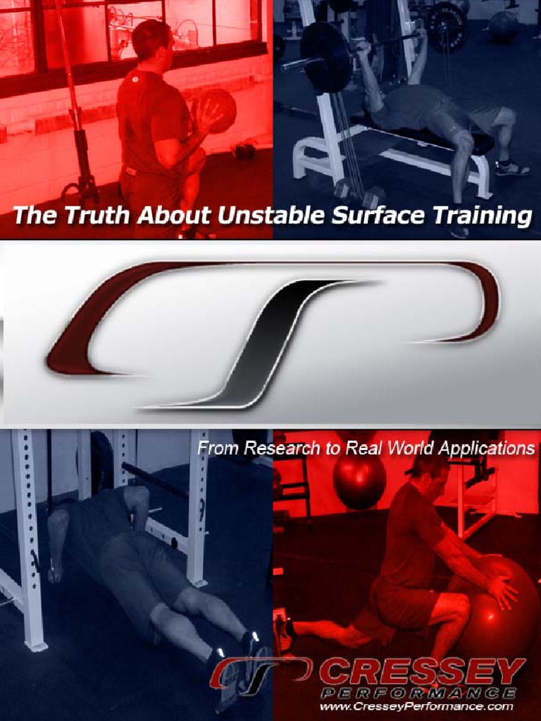 Unstable Surfaces Training | PDF | Balance (Ability) | Senses