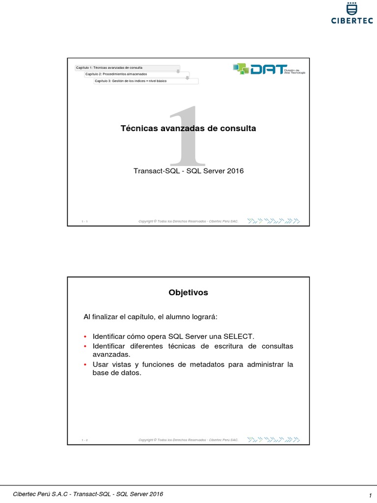 Transact SQL 2016 | PDF | SQL | Servidor SQL de Microsoft