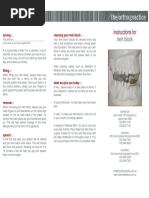 MBT Bracket Prescription | PDF | Orthodontics | Tooth