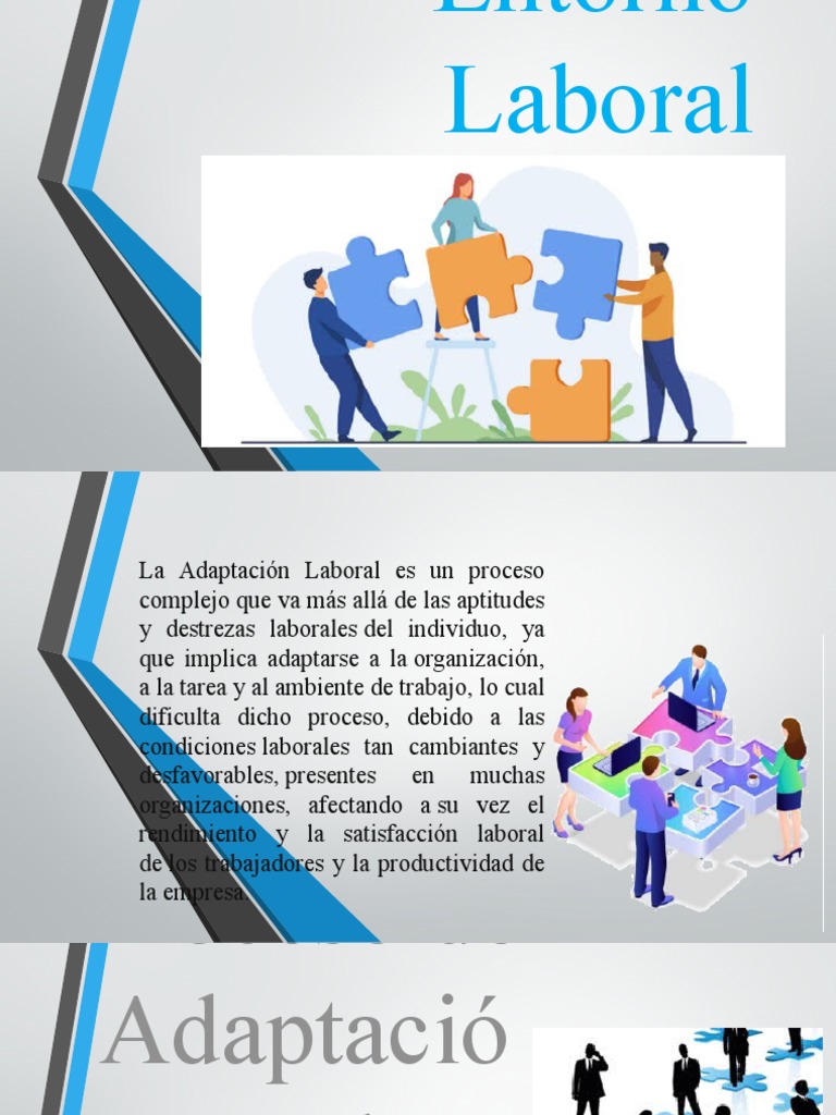 Adaptación Al Entorno Laboral | PDF | Bienestar | La naturaleza humana