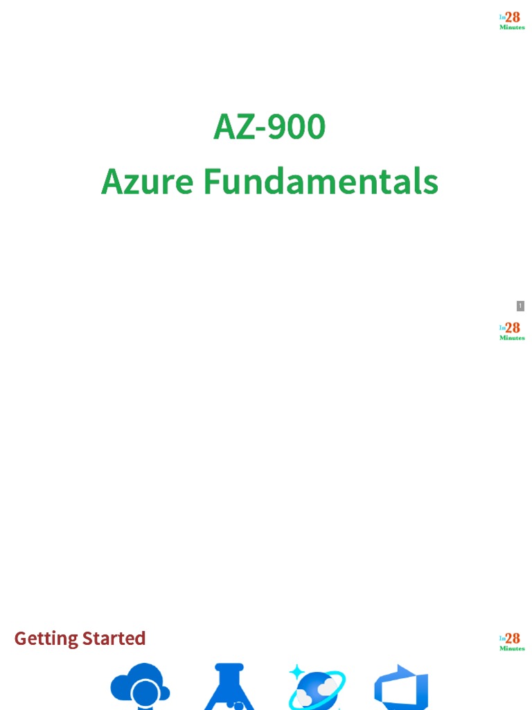 CoursePresentation AZ900 AzureFundamentals | PDF | Cloud Computing ...