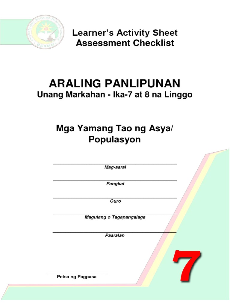 Arpan 7 Q1W7-8 | PDF