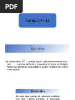 Formulario Tema 1. Radicales | PDF | Enseñanza de matemática