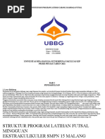 Program Latihan Harian Futsal | PDF