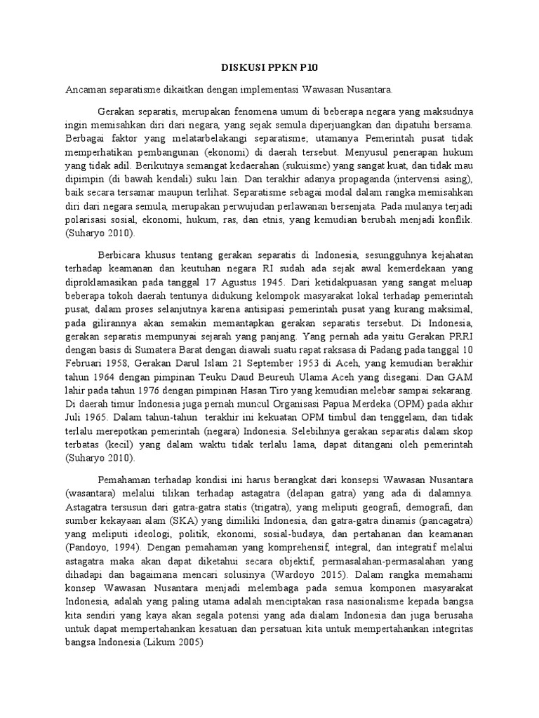 Diskusi PPKN P10 | PDF | Politik | Ilmu Sosial