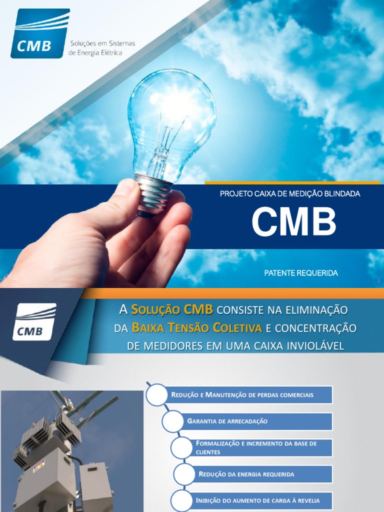 Projeto de Caixa de Medição Blindada | PDF | Engenharia Elétrica