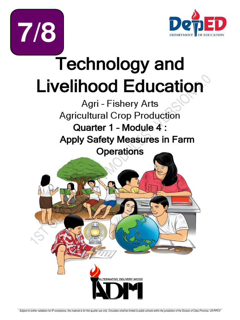 Technology and Livelihood Education: 1St Generation Modules - Version 2 ...