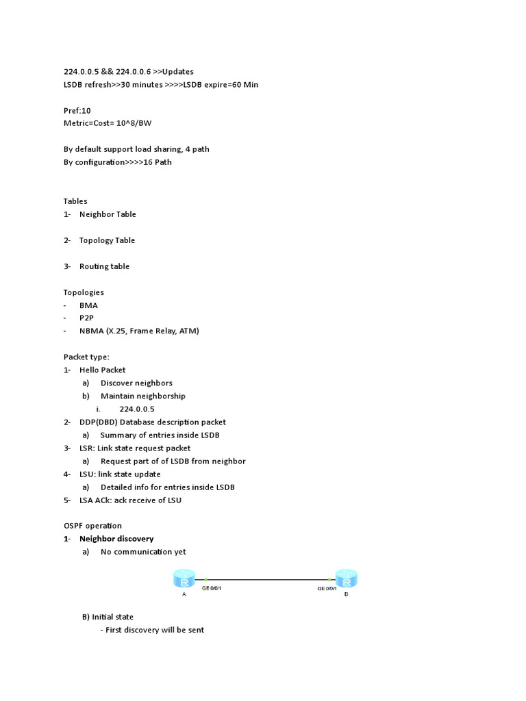 Ospf Pdf Science Mathematics Computers