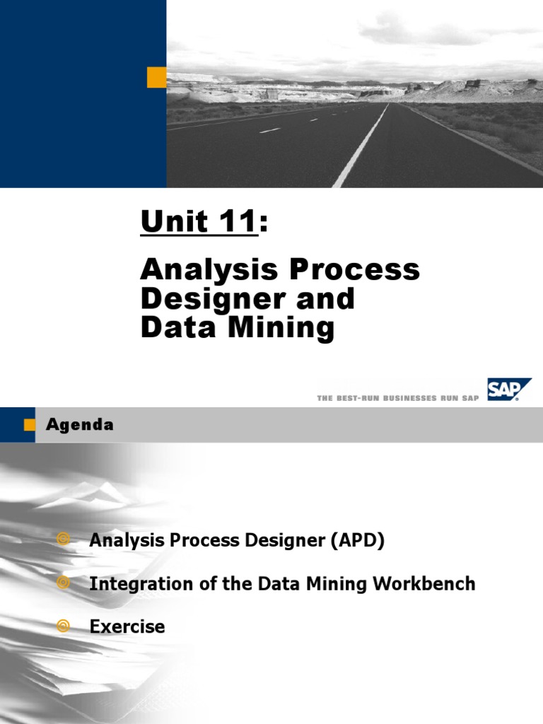 Unit 11: Analysis Process Designer and Data Mining | PDF | Data Mining | Cluster Analysis